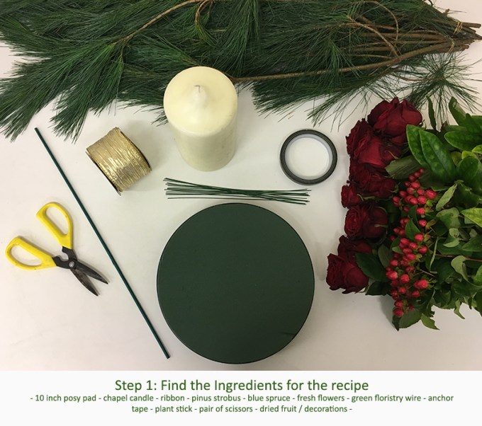 Festive arrangements ~ The Flower Hub